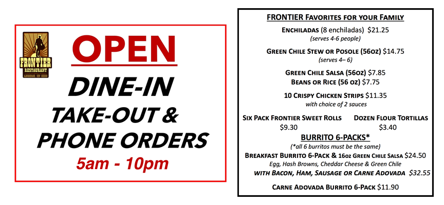Home | Frontier Restaurant